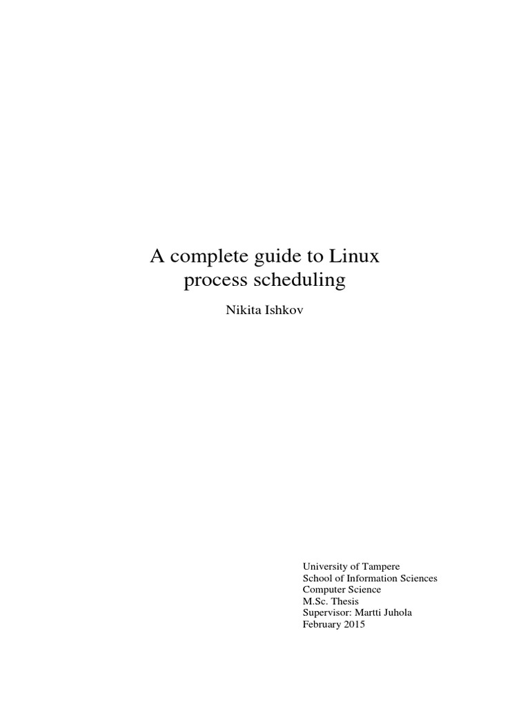 LINUX | PDF | Thread (Computing) | Scheduling (Computing)