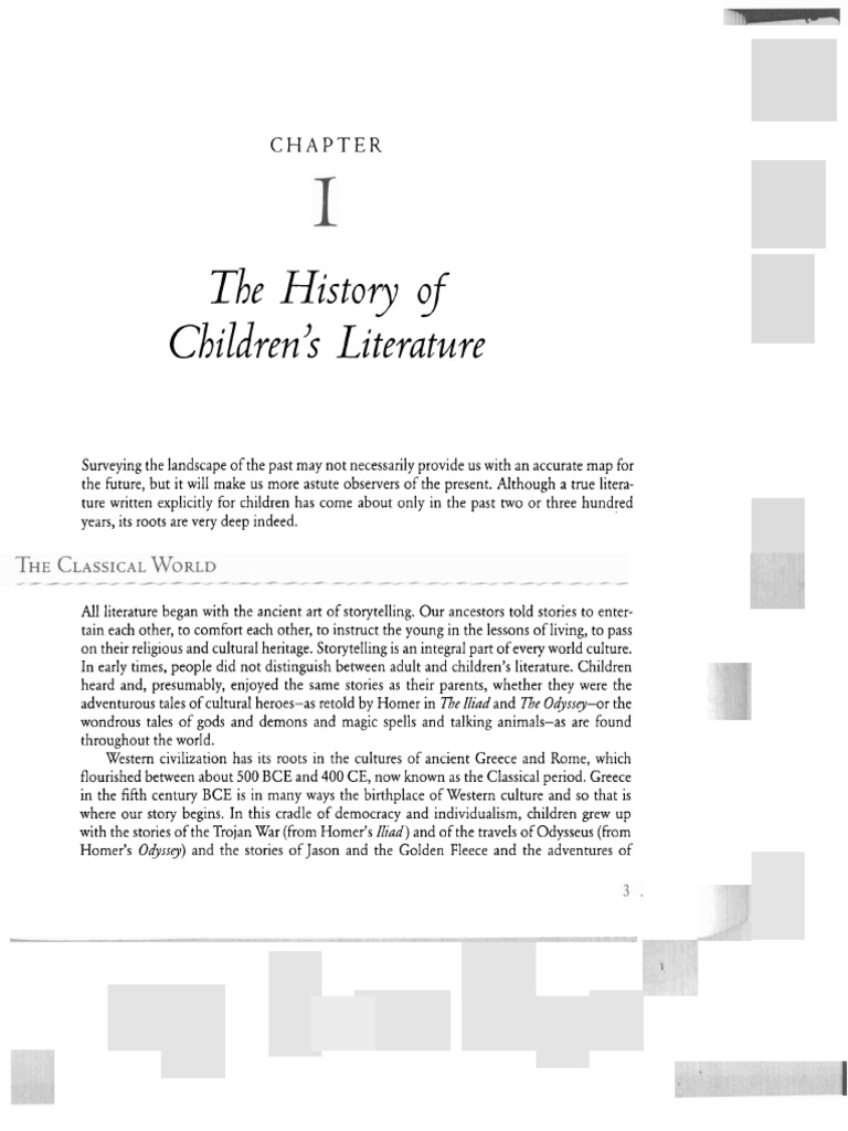 History of Children's Literature | PDF | Children's Literature | Fairy ...