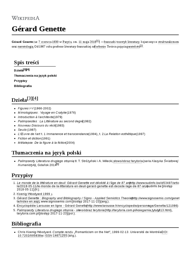 Gérard Genette | PDF