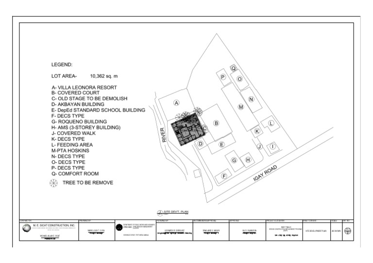 Proposed Field Office BLDG.: M. E. Sicat Construction, Inc | PDF
