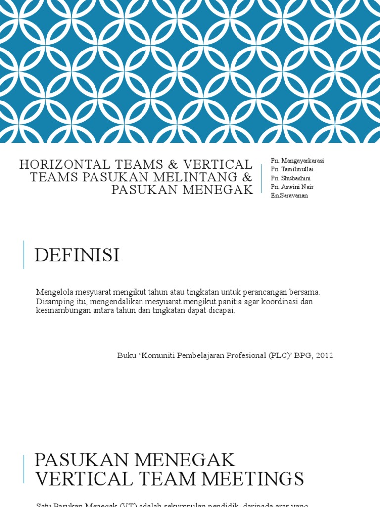 Horizontal Teams & Vertical Teams | PDF