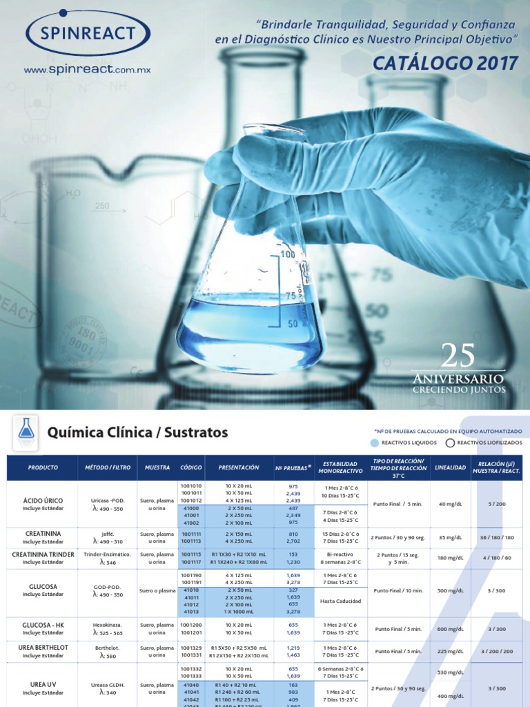 Catalogo Spinreact | PDF