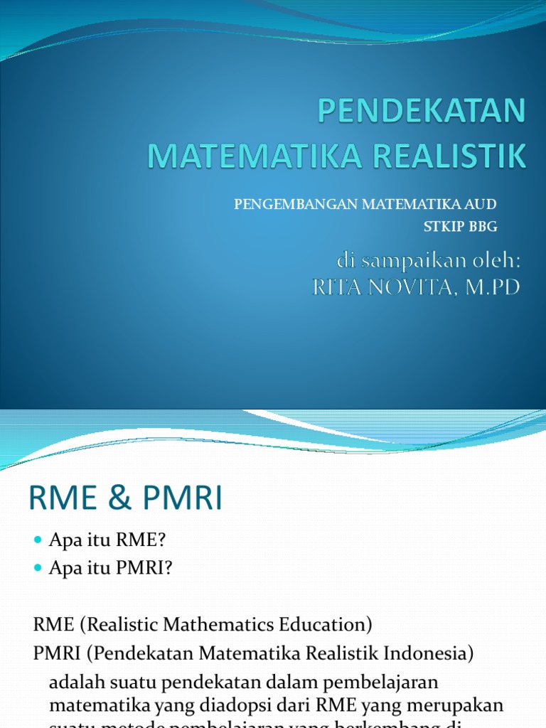 Pertemuan 5 RME | PDF