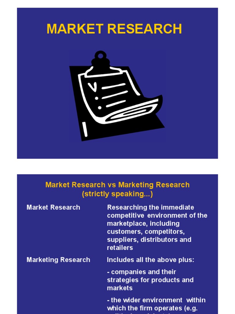 Introduction To Market Research | PDF | Marketing Research | Marketing