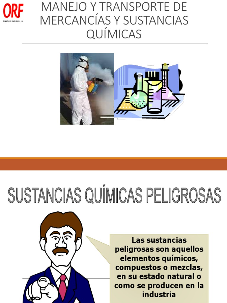 Capacitacion Sustancias Quimicas | PDF | Toxicidad | Absorción (Química)