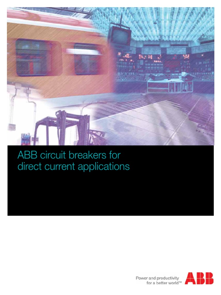 DC Breaker ABB PDF | PDF | Direct Current | Photovoltaics