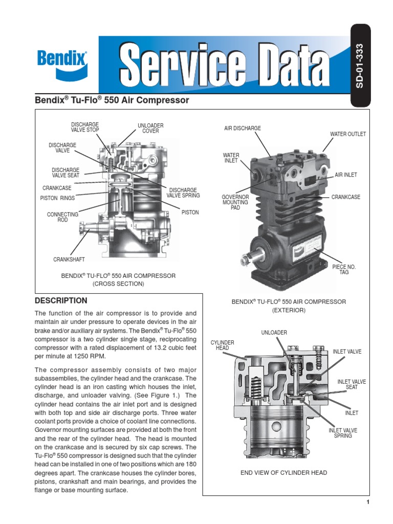 Bendix 550 | PDF | Piston | Cylinder (Engine)