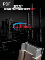 Pyrocrete 241 PDS | PDF | Sheet Metal | Density