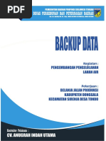 Back Up Data | PDF | Metode & Bahan Ajar