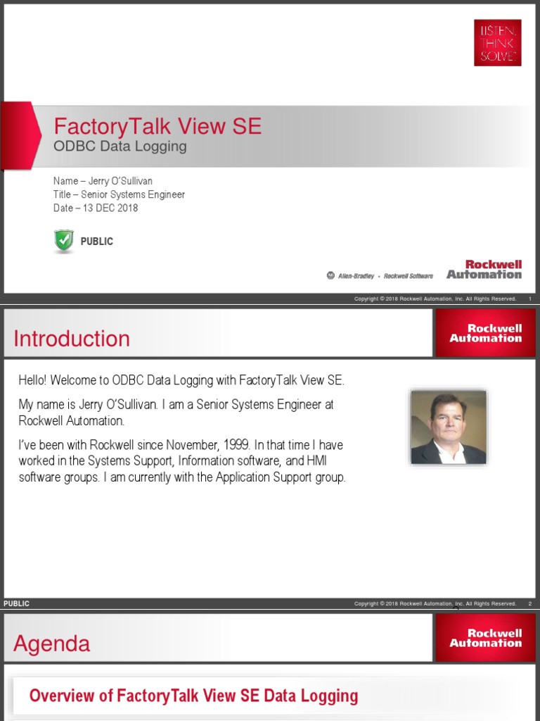 FTView SE ODBC Datalogging 2018 | PDF | Databases | Microsoft Sql Server