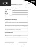 Contoh Form Interview | PDF