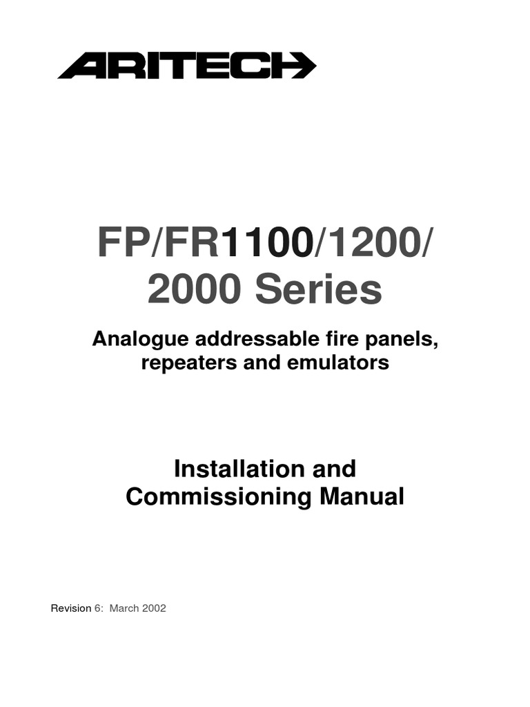 FP2000 FP1200 Installation v6 | PDF | Direct Current | Fuse (Electrical)