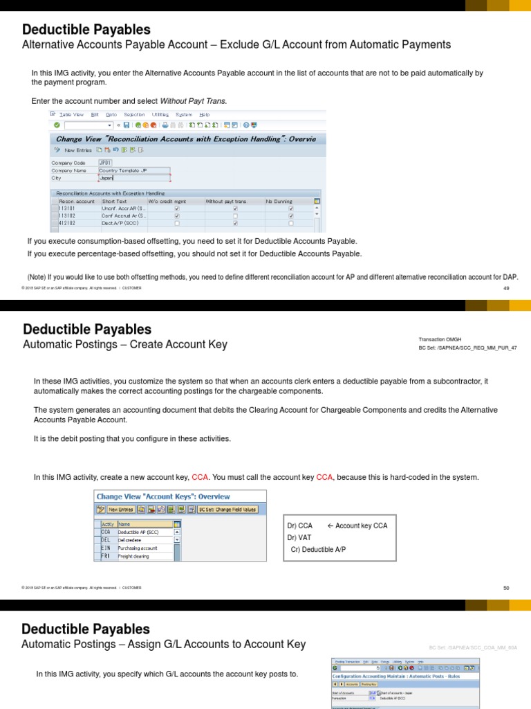 En S4 SCC Configuration 03 | PDF | Invoice | Debits And Credits