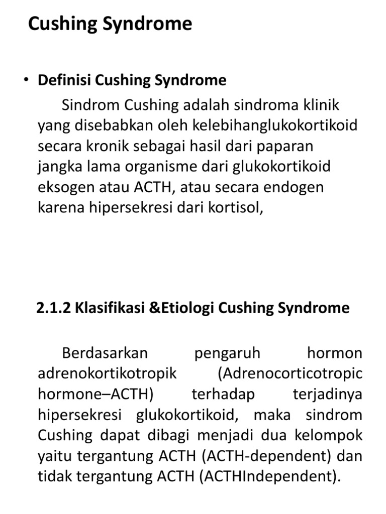 Cushing Syndrome | PDF