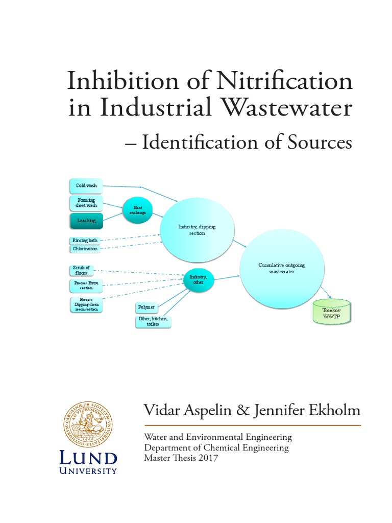 Inhibition of Nitrification in Industrial Wastewater | PDF ...