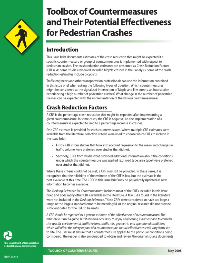 Toolbox of Countermeasures and Their Potential Effectiveness For ...