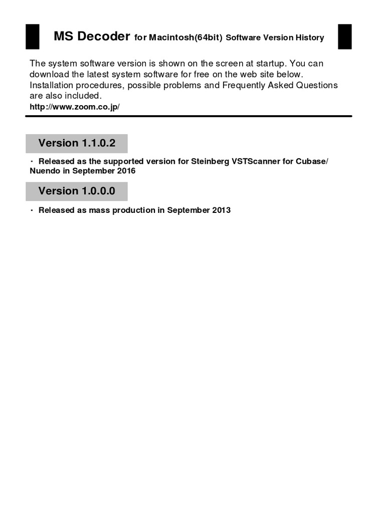 MS Decoder Mac Software Updates | PDF | Computers