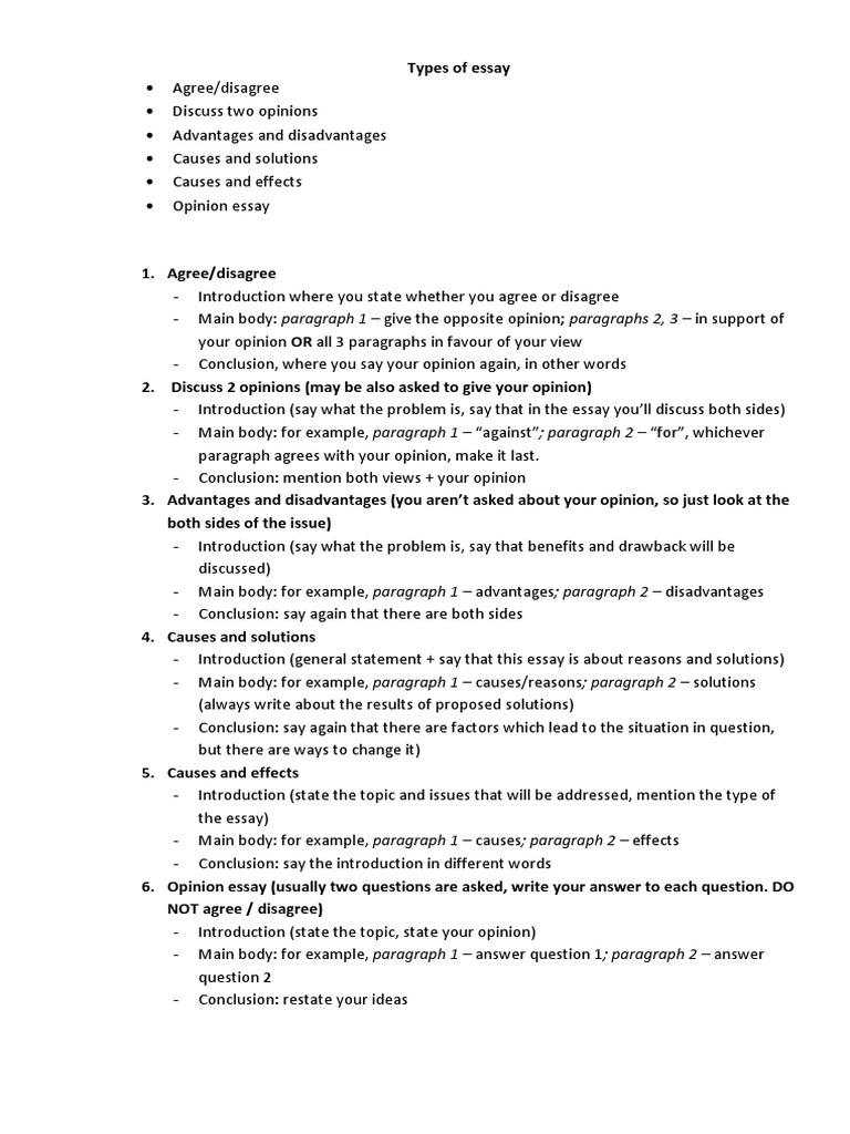 IELTS, Writing Task 2 - Structure and Phrases | PDF | Essays | Reason