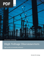 Hapam Disconnectors Overview | PDF | Switch | Voltage
