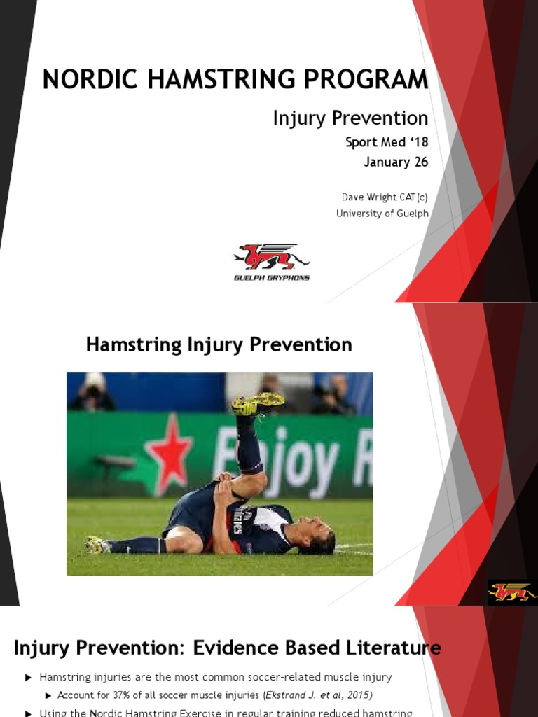 Nordic Hamstring Program: Injury Prevention | PDF | Knee ...