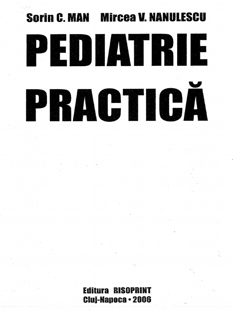 Pediatrie Practica PDF | PDF