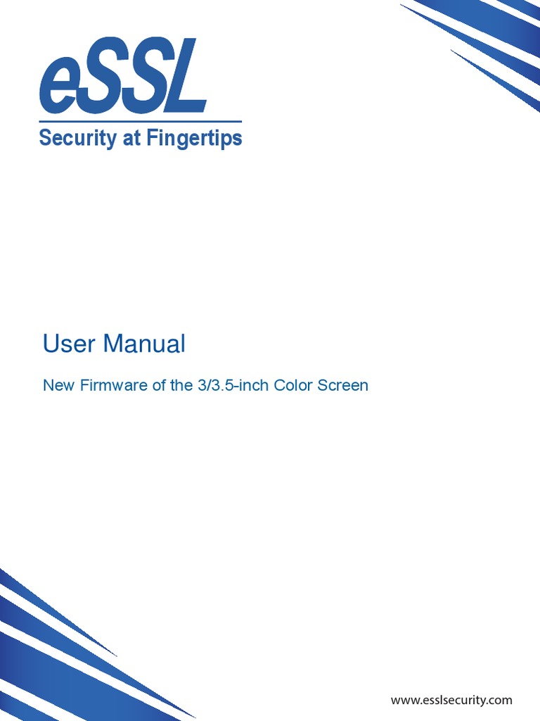 Security at Fingertips: User Manual | PDF | Access Control | Computer ...