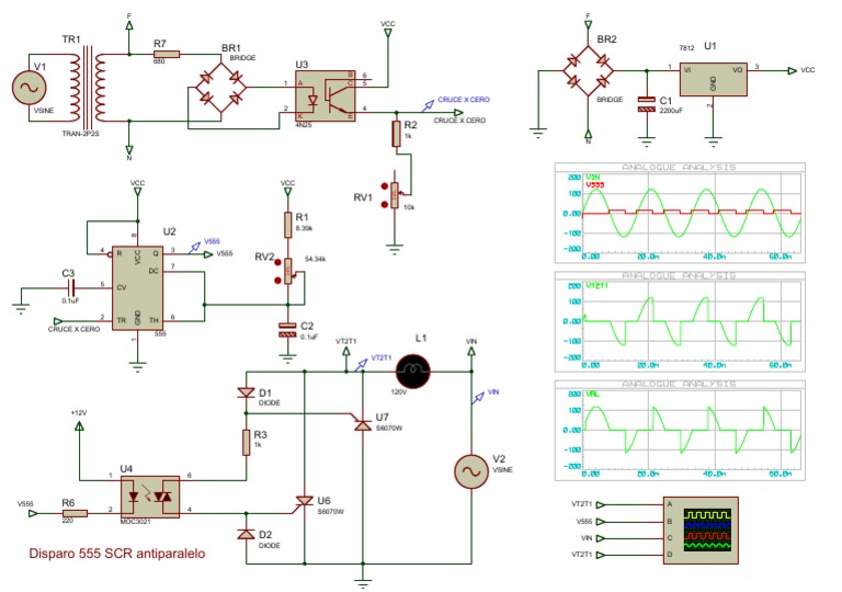 SCR Trigger Circuit with 555 Timer | PDF | Rapid Transit | Passenger ...