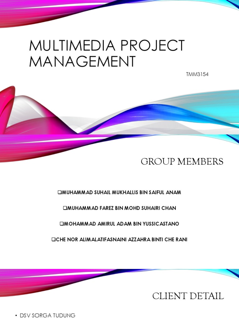 Proposal Multimedia Project Management | PDF | Business | Communication
