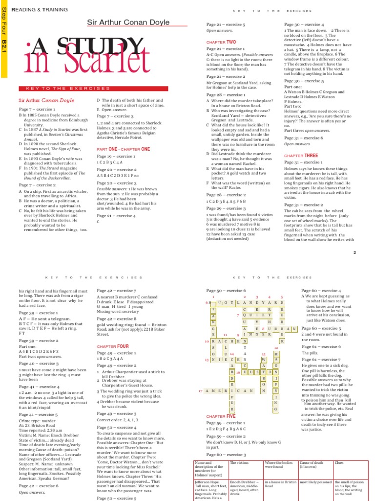 A Study in Scarlet | PDF | A Study In Scarlet | Sherlock Holmes