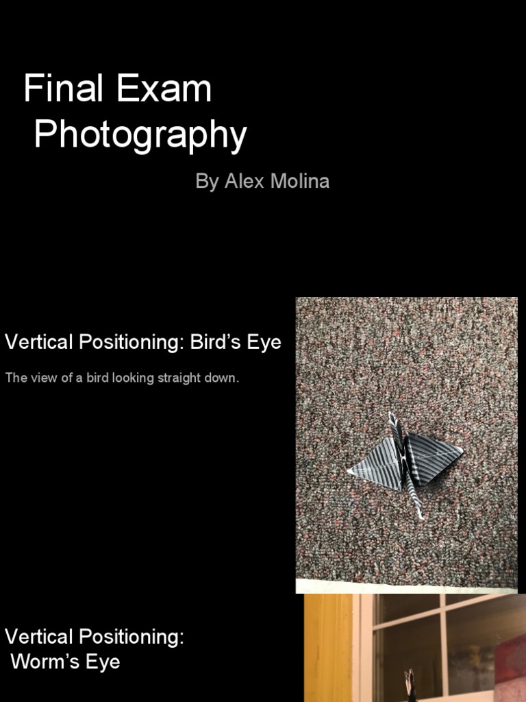 Photography Final Exam | PDF
