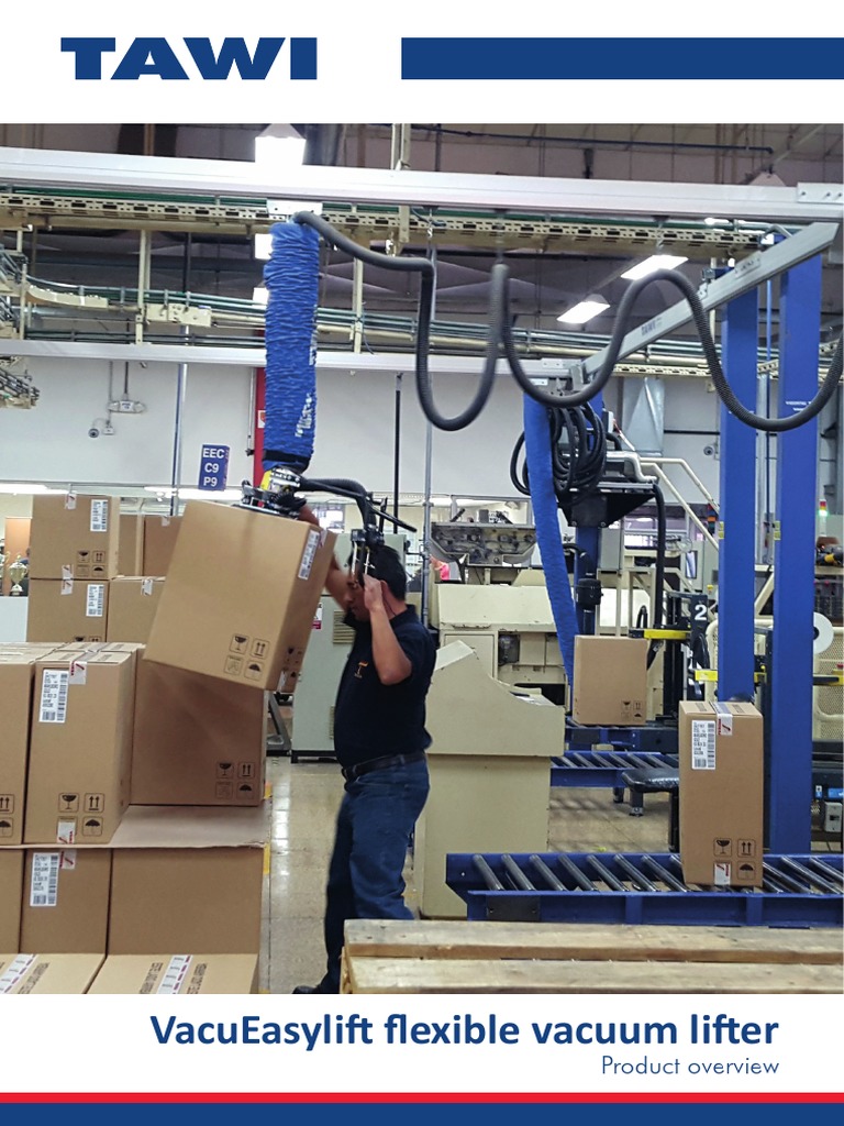 TAWI VacuEasylift Brochure | PDF | Human Factors And Ergonomics | Crane ...