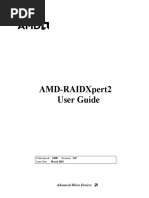 AMD-RAIDXpert2 User Guide | PDF | Bios | Hard Disk Drive