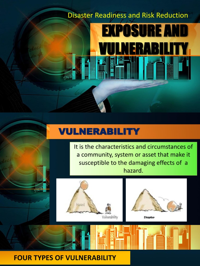 3 Exposure and Vulnerability | Vulnerability | Hazards | Free 30-day ...