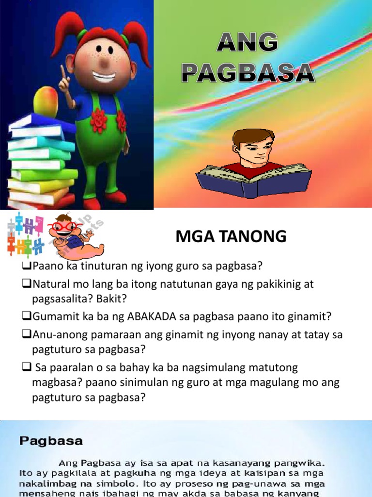 Ang Pagbasa | PDF