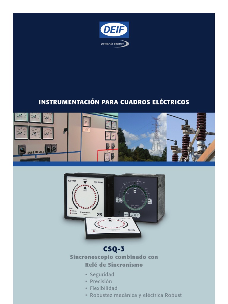 CSQ - Español | PDF | Relé | Electrónica