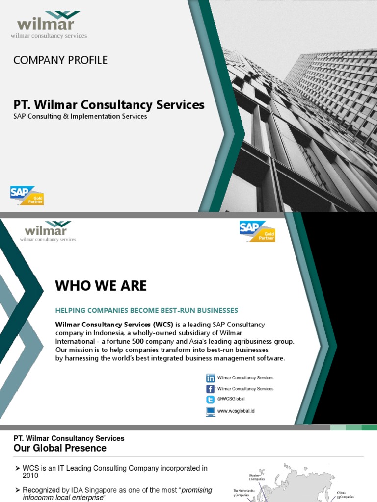 Company Profile WCS 2018 | PDF | Sap Se | Business