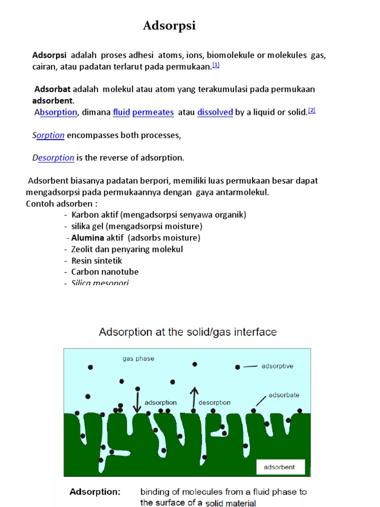 Adsorpsi | PDF | Adsorpsi | Ilmu Kimia