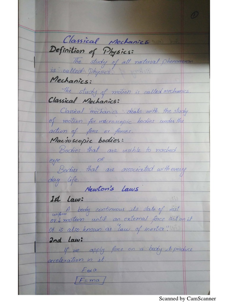 Cm Notes For Final Pdf