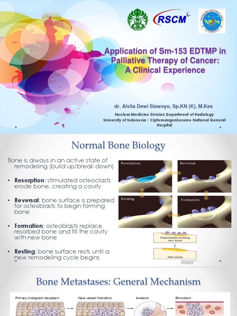 Application of Sm-153 EDTMP in Palliative Therapy of Cancer: A Clinical ...