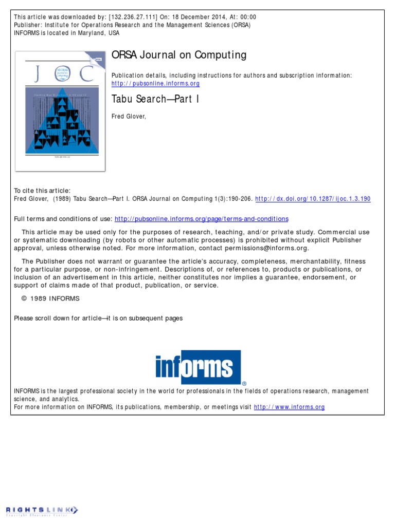 Glover 1989 Pdf Business