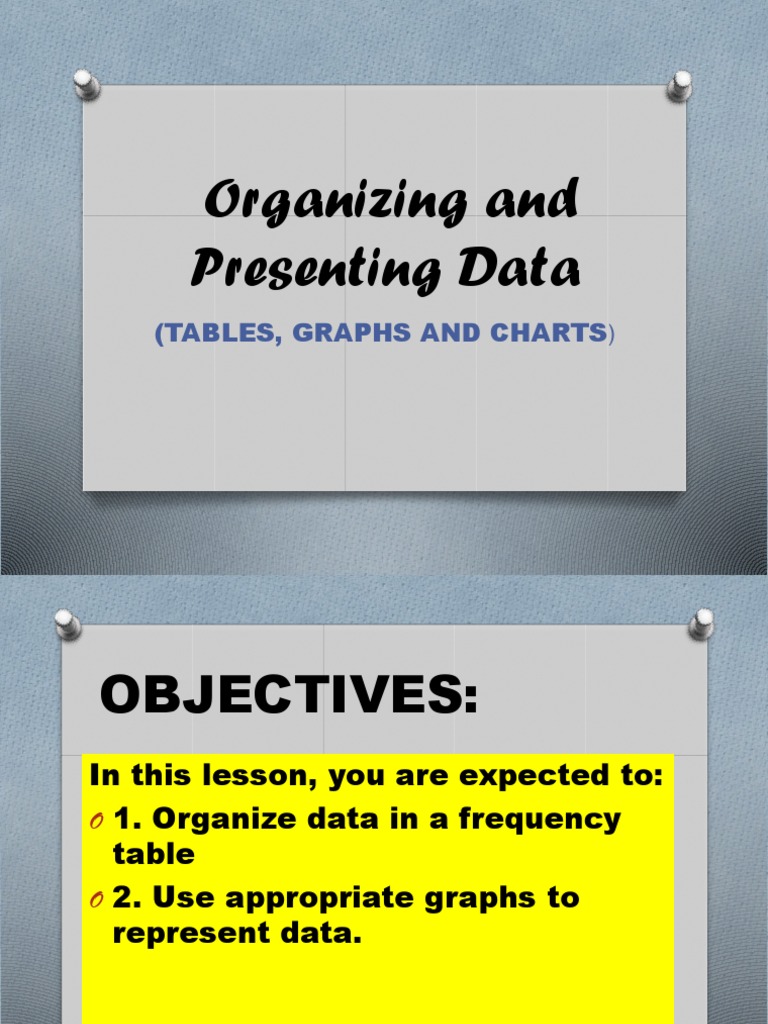 Organizing and Presenting Data | PDF | Histogram | Teaching Mathematics