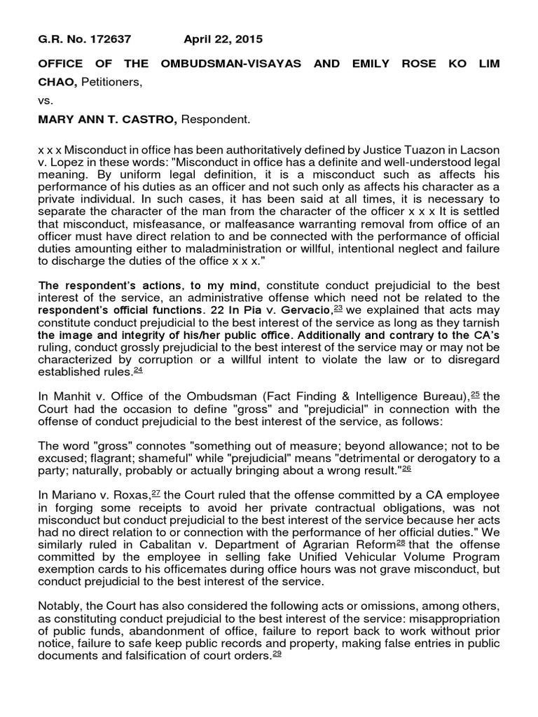 Prejudicial To The Best Interest | PDF | Public Sphere | Public Law