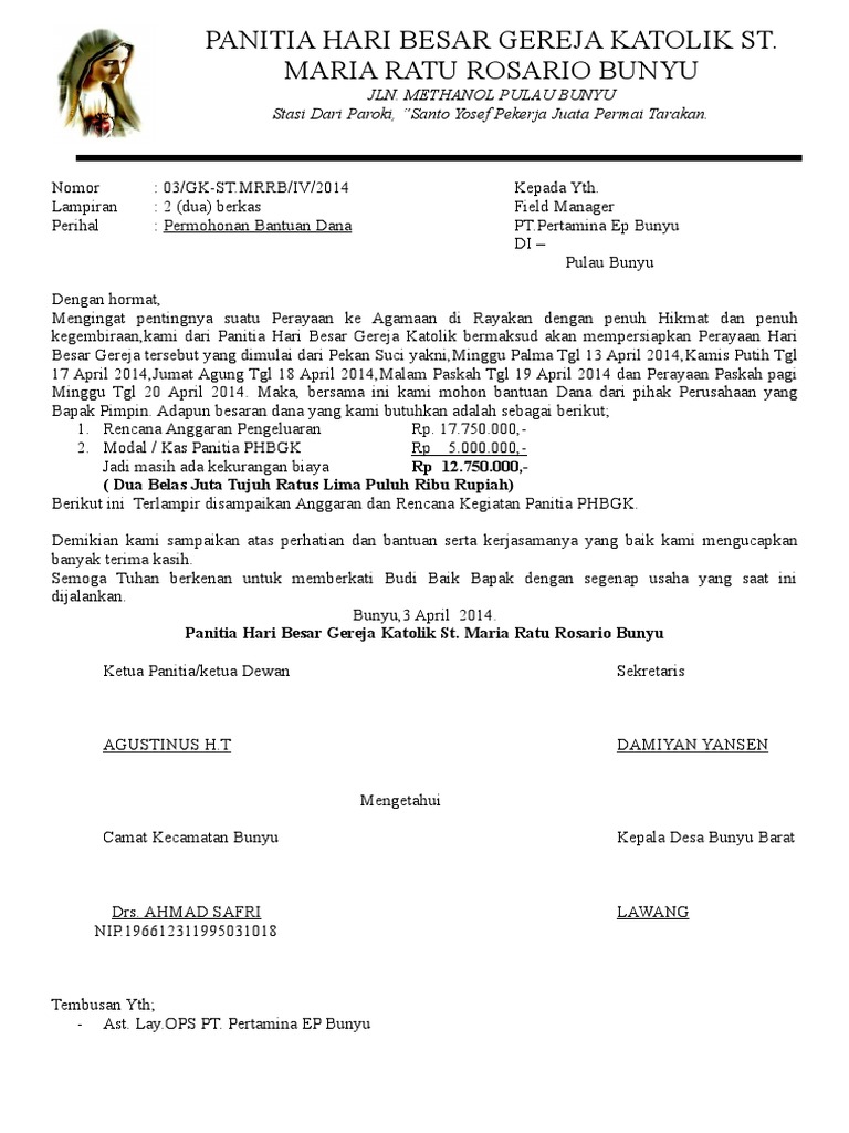 Surat Proposal | PDF