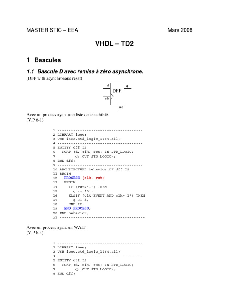 td2 Sol | PDF | Computer Engineering | Computer Architecture