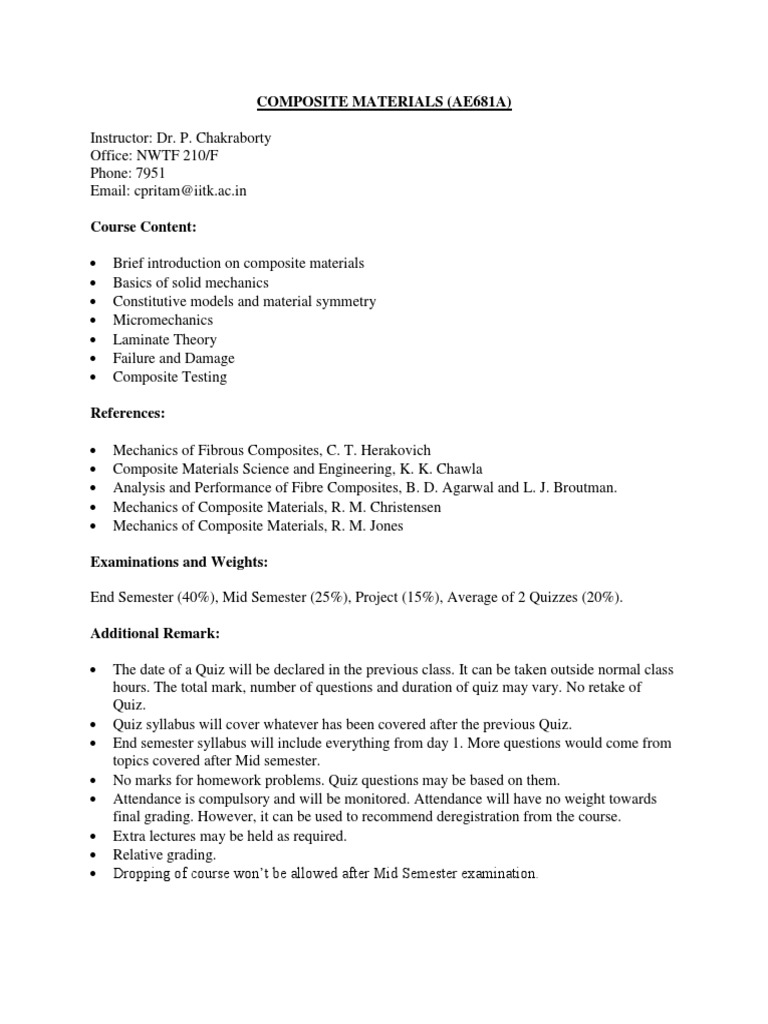 Course Content | PDF