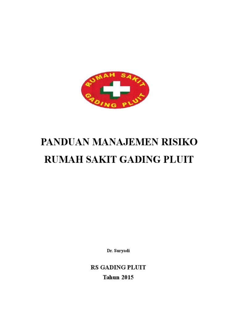 Panduan Manajemen Risiko RS Gading Pluit | PDF | Bisnis | Sains ...