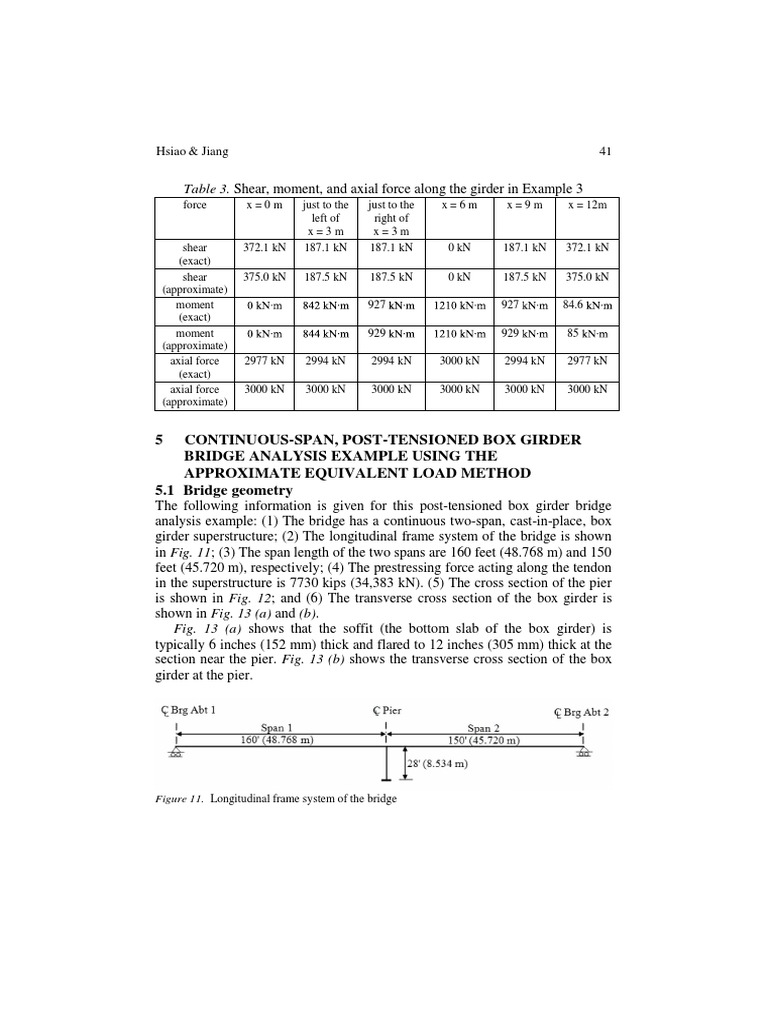 Continuous Span PT Girder. | PDF | Prestressed Concrete | Civil Engineering