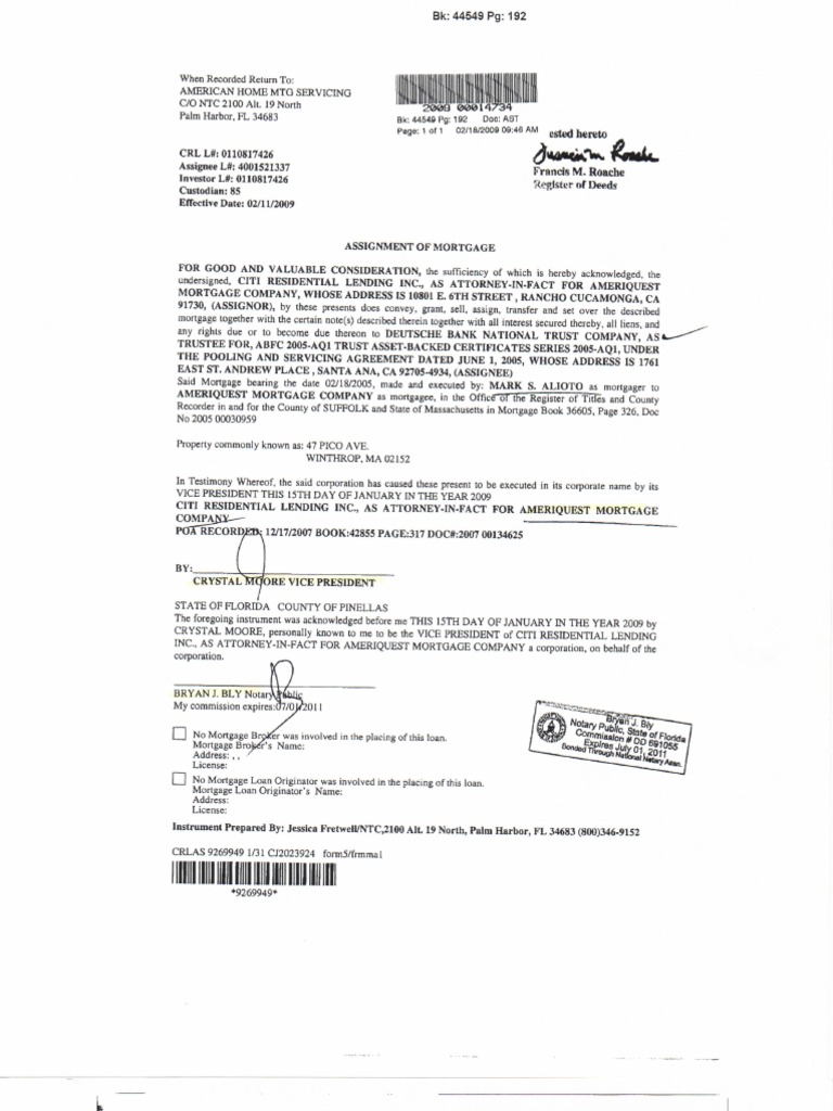 Bryan J. Bly Crystal Moore Signatures | PDF