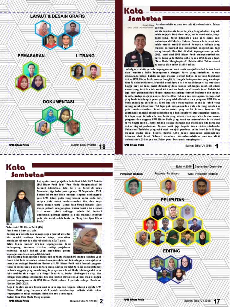 Buletin LPM Hitam Putih Edisi V 2018 | PDF