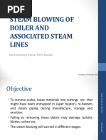 Boiler Unit 1 Steam Blowing Procedure | PDF | Boiler | Steam